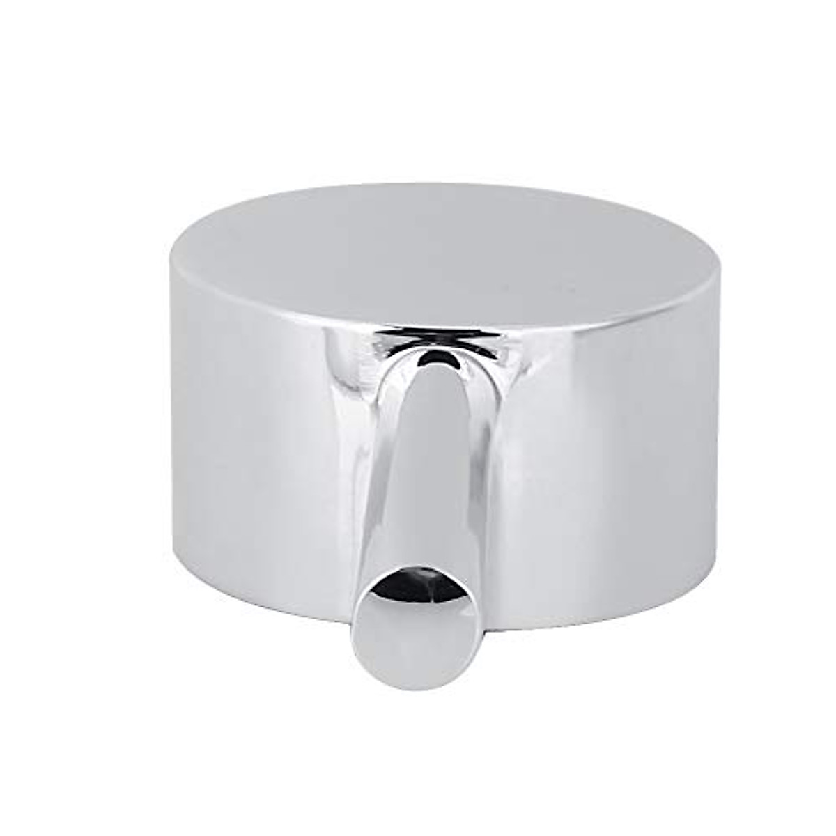 Faucet Lever Handle, 45mm Valve Core Zinc Alloy Chrome Plated Hot and Cold Single Faucet Handle Replacement for Kitchen Bathroom Toilet Use