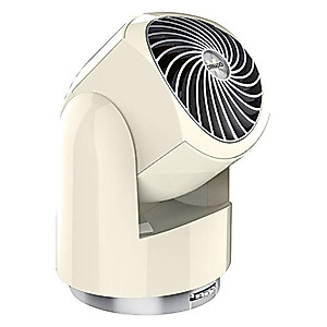 Vornado Flippi V10 Compact Oscillating Air Circulator Fan, Vintage White (Renewed)