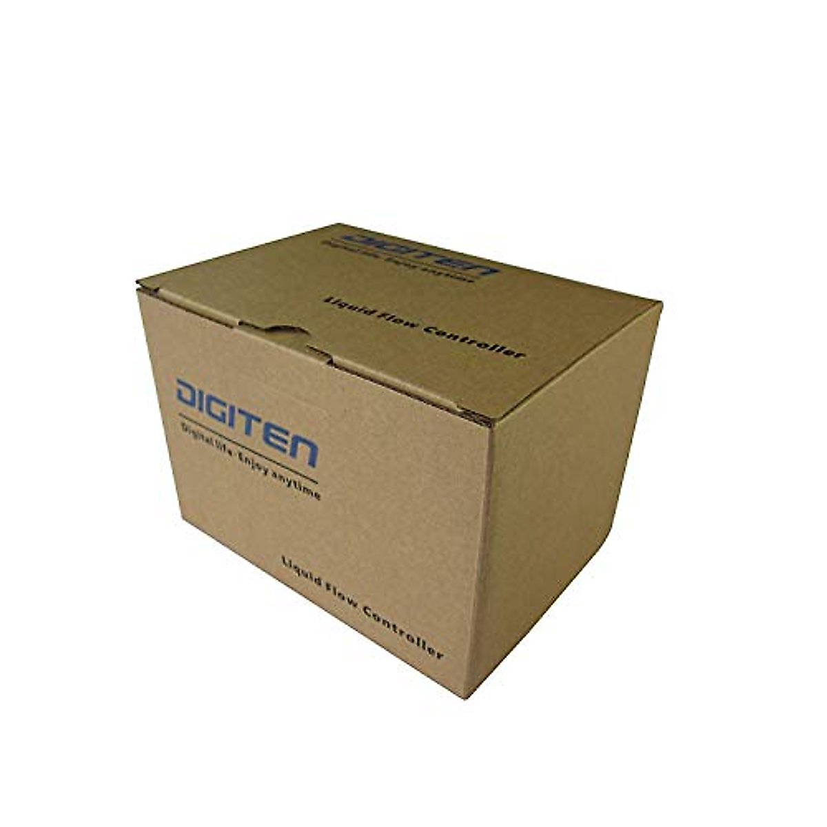 DIGITEN Water Flow Control Meter LCD Display Controller+G1" Water Flow Hall Effect Sensor Flow Meter 1-60L/min+G1" Solenoid Valve Normally Closed N/C+DC 12V Power Adapter