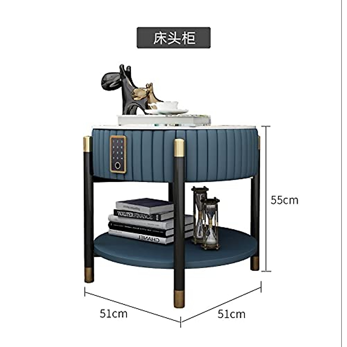 ZHAOLEI Bedside Table a Few Corners Storage Cabinets Bedroom Storage Small Bedside Cabinet