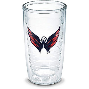 Tervis Made in USA Double Walled NHL Washington Capitals Insulated Tumbler Cup Keeps Drinks Cold & Hot, 16oz, Primary Logo