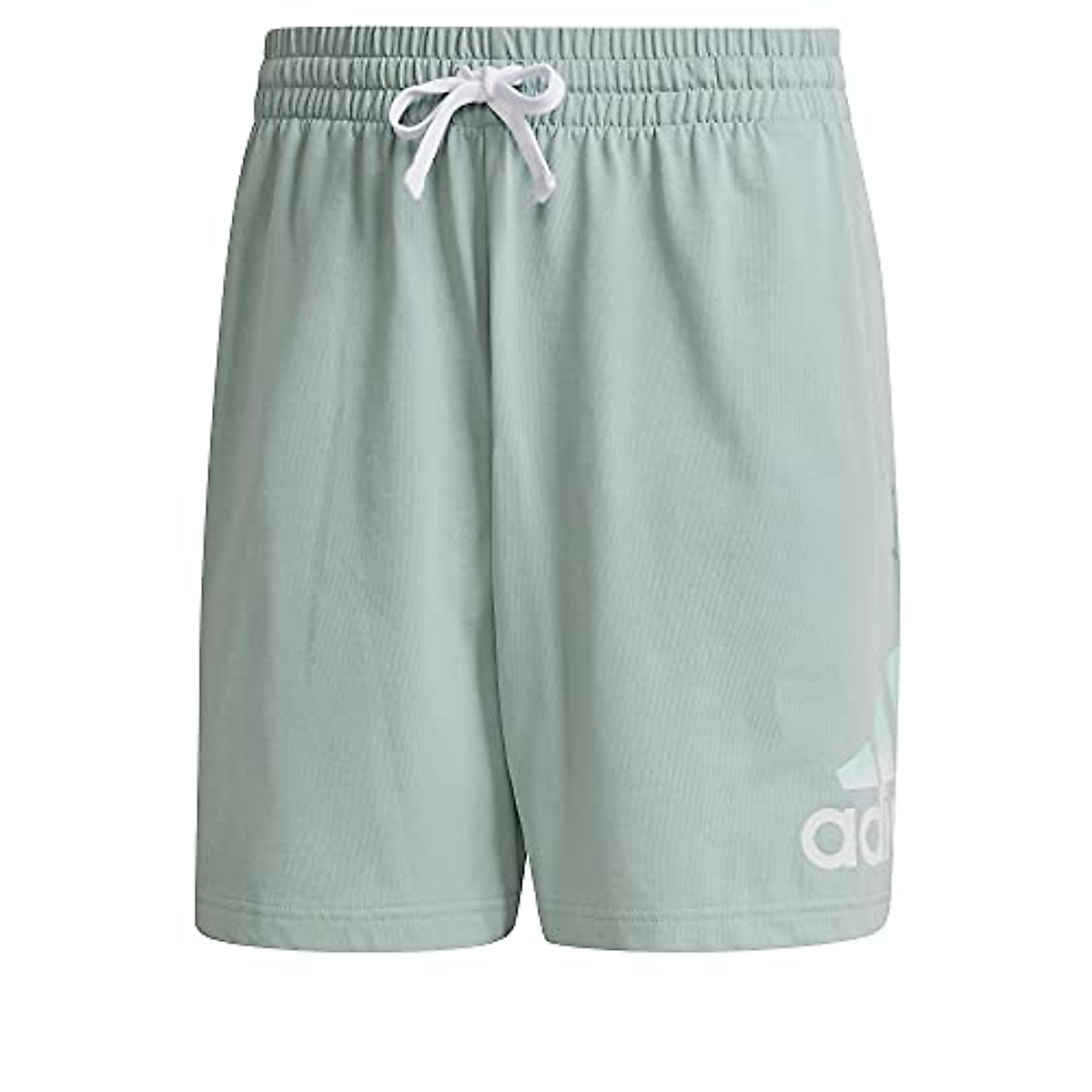 adidas Men's Tall Size Essentials Tie-Dyed Inspirational Shorts, Hazy Green, Small