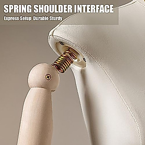 Female Dress Form Female Dress Form Mannequin Torse, Display Mannequin Body With Anti Fingerprint Base, Adjustable Height 70-94 Inch Mannequins Sewing Torso For Dress Jewelry Display Female Dress Form