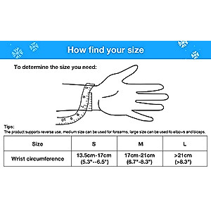 Tolaccea Wrist Ice Pack Wrap & Heating Pad Microwavable Hot & Cold Therapy Wrist Brace for Pain Relief of Carpal Tunnel, Rheumatoid Arthritis, Tendonitis, Sports Injuries, Swelling, Bruises & Sprains