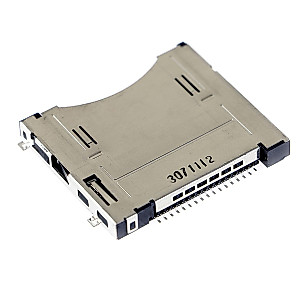 2pcs Replacement 2DS New 3DS Game Card Reader Cassette Socket for Nintendo 2DS / New 3DS / New 3DS XL/New 3DS LL, PCB Mount Console Cartridge Slot Game Card Slot Repair Parts