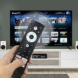 LAZTZQ Replacement Remote Control for Smart Hisense TV Models 43A6H 65U6H 65U6H 75U6H 55A6H 55A6H 65A6H 75A6H 55u6hh 55uhh 75H 75h 75h (Infrared Function)