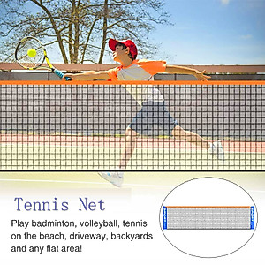 Portable Badminton Net for Tennis,Soccer Tennis,Kids Adult Excellent Quality Volleyball/Pickleball Training Net Summer Indoor/Outdoor Fun Sports Net Used in Garden, Court Beach Backyard(3.1m)