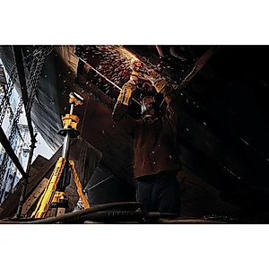 DEWALT 20V MAX LED Work Light, 3000 Lumens of Brightness with 3 Modes, Tripod Base, Bare Tool Only (DCL079B)