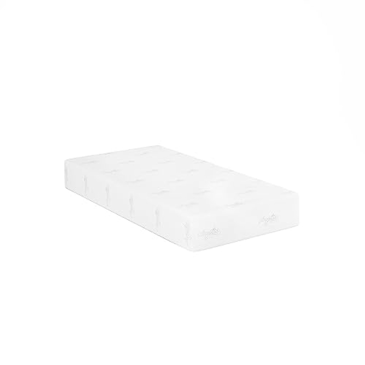 Furinno Angeland Luxury III Gel Infused Memory Foam Mattress/CertiPUR-US Certified/Pressure Relieving/Hypoallergenic, 10-Inch, Twin, White