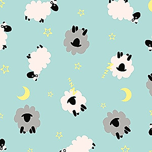 The Honest Company Overnight Diapers, Sleepy Sheep, Size 5, 80 Count, Pack of 4