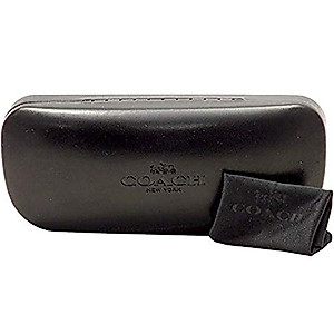 COACH Eyeglasses HC 6075Q 5324 Dark Vintage Tortoise/Black 52MM