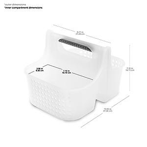 madesmart Small, PremiumAntimicrobial White