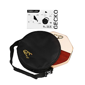 Btuty Cajon Hand Drum Cajon Drum Percussion Instrument with Carrying Bag Portable for Travel Camping