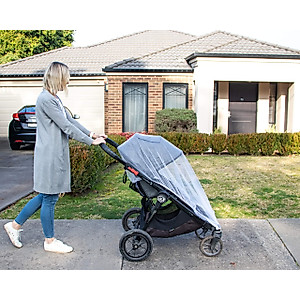 Little Chicks Baby Stroller & Play Yard Insect Netting - with Elastic Trim Mesh Cover - Model CK093