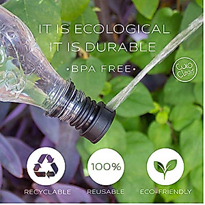 CuloClean 2pcs Portable Bidet for Toilet, Travel, or Camping. Compatible with Every Bottle. Discreet, Ecological, Mini, Elderly, Sprayer, Bio, Personal, Handheld, Backcountry Bidet.