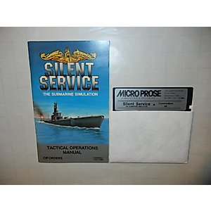 Silent Service (Gray Soft Box) (C64, 5 1/4" Disk)