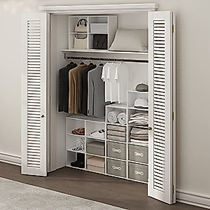 Furinno Luder Bookcase / Book / Storage, 2-Tier, White