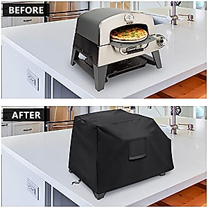 SIRUITON CGC-103 3-in-1 Pizza Oven Grill Cover With Air Vent, (Cover fits CGG-403)