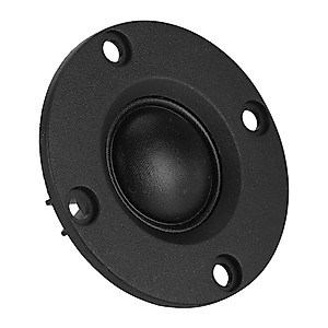 HiFi Speaker, 2Pcs 30W 6Ω Dome Tweeter Magnet Treble Speaker Silk Film HiFi Loudspeaker Magnet 20mm Vibrating Diaphragm