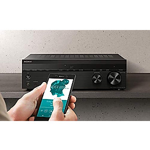 Sony STRDH190 2-ch Stereo Receiver with Phono Inputs & Bluetooth with 100ft of Speaker Wire and 5 Pairs of Banana Plugs