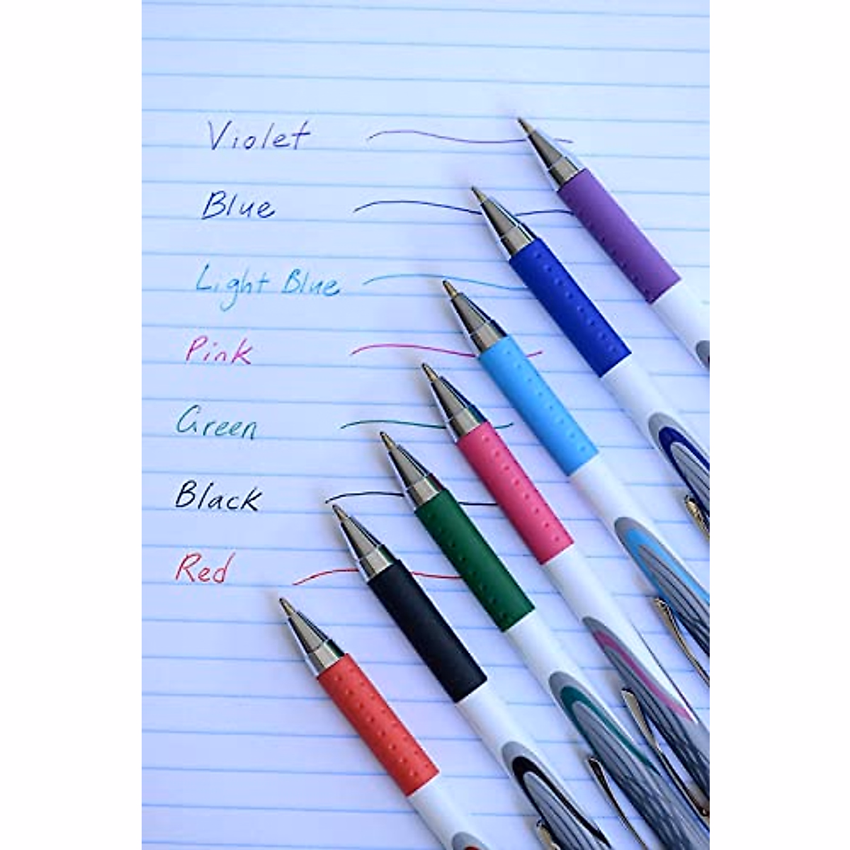 Zebra Pen Z-Grip Flight, Large Bulk Combo Pack of 6 BLACK INK & 6 BLUE INK Retractable Ballpoint Pen (Total of 12 Pens), Bold Point 1.2mm, ink pens