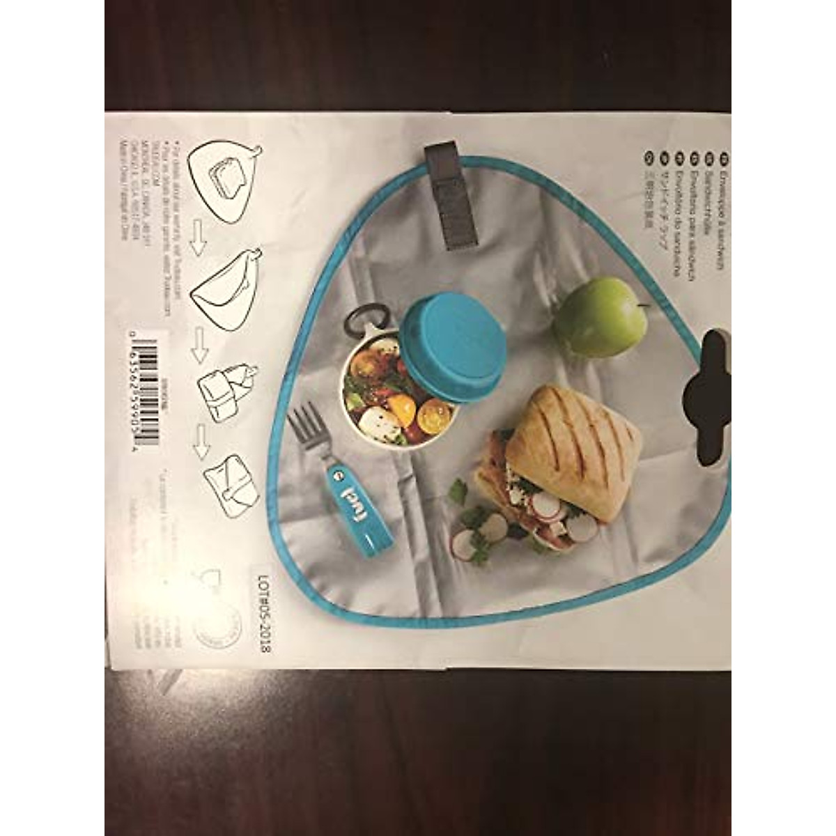 TRUDEAU Fuel Sandwich Wrap, 1 EA