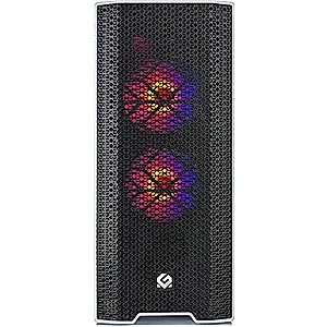 Skytech Blaze Gaming PC Desktop – AMD Ryzen 7 5700X 3.4 GHz, NVIDIA RTX 4070, 1TB NVME SSD, 16GB DDR4 RAM 3200, 750W Gold PSU, 240mm AIO, 11AC Wi-Fi, Windows 11 Home 64-bit