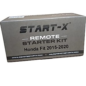 Start-X Remote Start Kit for Honda Fit 2015-2020 || Plug n Play || Lock 3X to Remote Start || Fits 2015, 2016, 2017, 2018, 2019, 2020