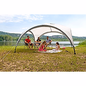 Coleman Gazebo Event Shelter XL 4.5 x 4.5 m for Festivals, Garden and Camping, Sturdy Steel Poles Construction, Large Event Tent with Sun Protection SPF 50+