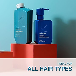 KEVIN.MURPHY RE.STORE - Cleansing Treatment - For Dry, Damaged & Overprocessed Hair - Damaged Hair Repair - With Amino Acids & Fruit Enzymes - Sulphate Free Hair Care - 200 mL / 6.7 fl oz