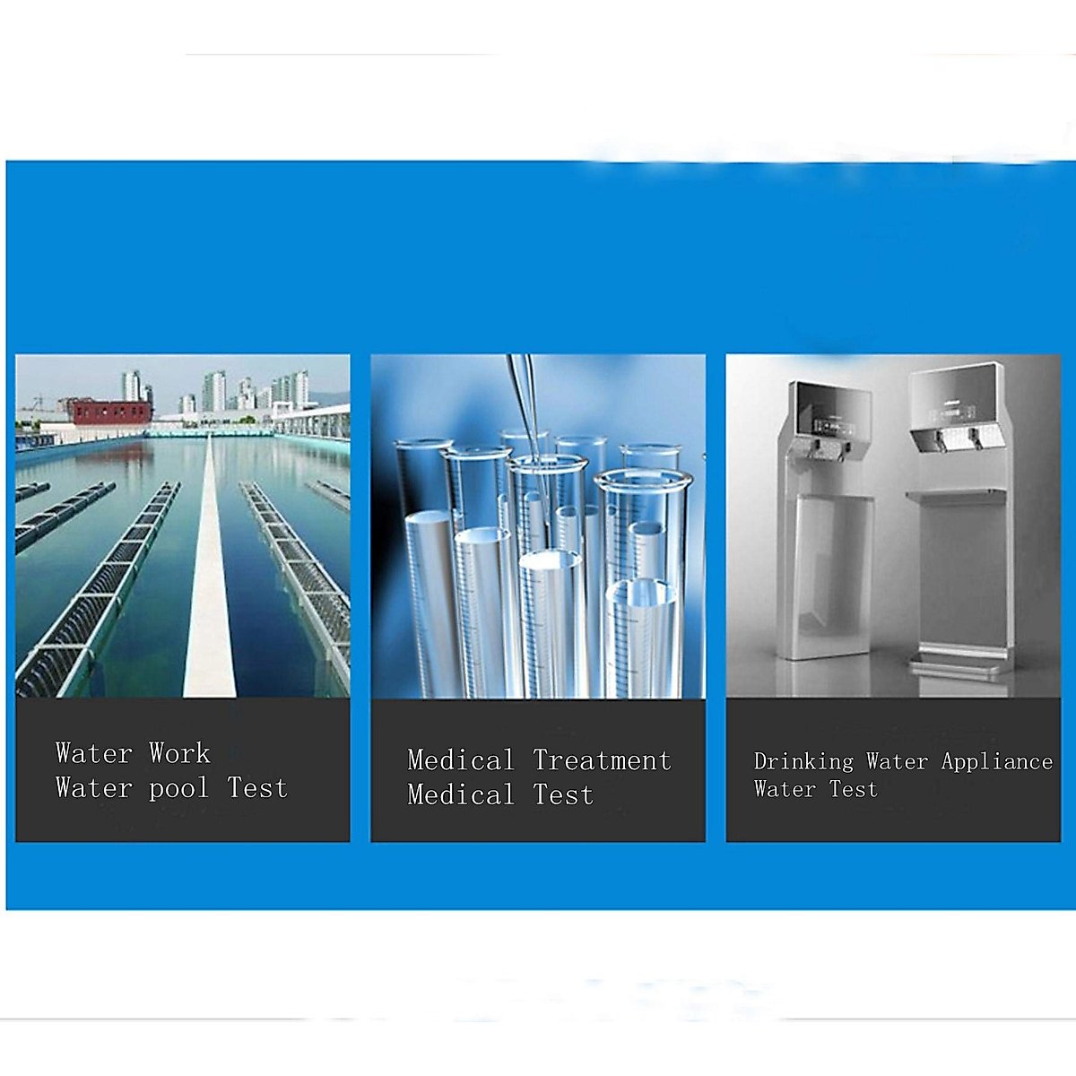 Fincos 0.1-1L/min 1-10L/min 6-60ml/min 10-100ml/min 30-300ml/min 60-600ml/min Panel Gas Air Flowmeter Rotameter with Control Valves - (Specification: 1-10L Per min)
