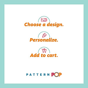 Pattern Pop - Personalized Easter Tote Bag - Sturdy Cotton Blend Canvas Tote - 14” W x 15.25” H - Personalized for You - ‘Happy Easter’ Chick and Easter Eggs