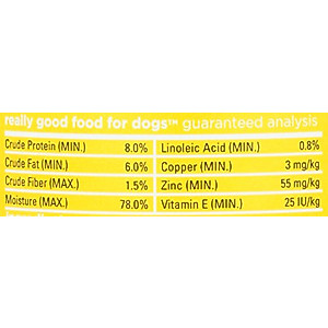 Pedigree Ground Dinner Wet Dog Food Variety Pack, Chicken, Beef and Liver, Beef, Bacon and Cheese, 13.2 Ounce (Pack of 12)