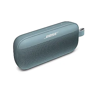 Bose SoundLink Flex Portable Bluetooth Waterproof Dustproof Speaker - Stone Blue (Renewed)