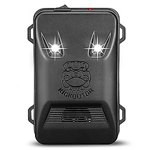KICKOUTOR Rodent Repellent for Car Engines, Ultrasonic Under Hood Animal Repeller, Battery Operated & 12V 24V Car Truck RV Rat Deterrent Rodent Defense Vehicle Protect with LED Strobe Lights (1 Pack)