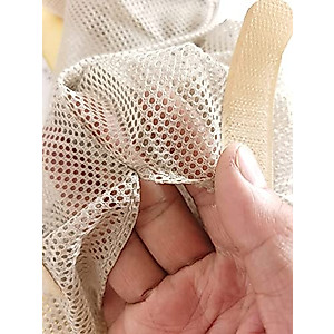 Hanging Mesh Bags Storage Potatoes Onion Garlic Net Bags Long and Large Net Produce Bags Fruit Veggies Green Pepper or Garbage Bag