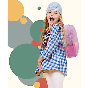 MT WORLD Personalized Toddler Backpack Preschool Backpack Daycare Backpack Child Backpack Preppy Packpacks Kids Bookbags Seersucker Toddler Bookbag(Pink)