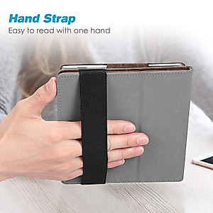 Fintie Folio Case for All-new Kindle Oasis (10th Generation, 2019 Release and 9th Generation, 2017 Release) - Premium PU Leather Slim Fit Cover with Auto Wake Sleep, Vintage Brown