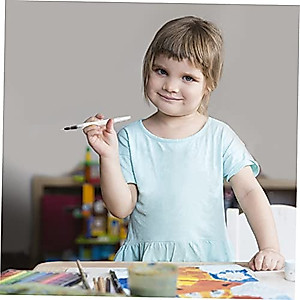 10pcs Travel Set Paint Brushes Set Bulk Pencils Water Brush Water Coloring Brush Pen Water Pen Flat Pen Writing Brush Watercolor Brush Water Soluble Brush Set Refillable