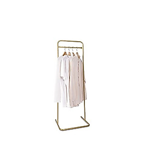 VEGAINDOOR Oval Metal Clothes Rack Strong Garment Rack, Industrial ...