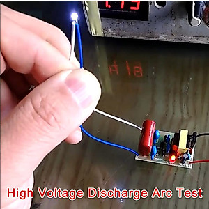 2 Pieces DC-DC 3V-4.2V 3.7V to 1500V-2000V 1800V High Voltage Generator Module Arc Pulse Boost Module Booster DC-DC Step Up Power Board