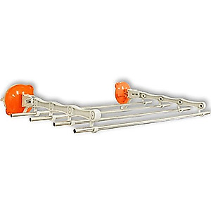 ToolUSA Drying Rack with Stainless Steel Poles and Suction Cup Installation