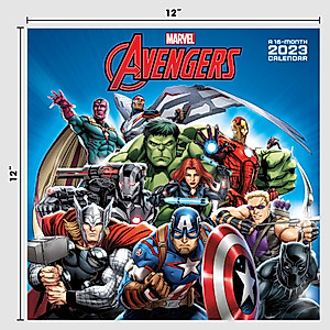 2023 Marvel Avengers Wall Calendar
