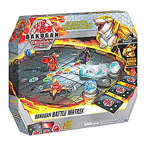 Bakugan Battle Matrix, Deluxe Game Board with Exclusive Gold Sharktar, Kids Toys for Boys Aged 6 and up