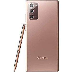 Samsung Galaxy Note 20 5G N981U 128GB AT&T Unlocked Mystic Bronze (Renewed)