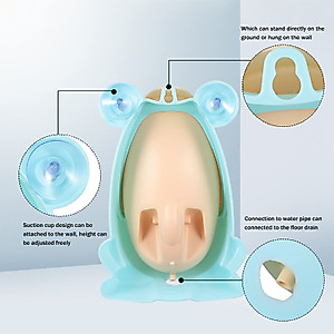 DOITOOL 1 Set Boy Training Urinal Boy Urinal Trainer Animal Shape Potty Baby Boy Toilet