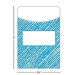 Teacher Created Resources Scribble Library Pockets - Multi-Pack (TCR3053)