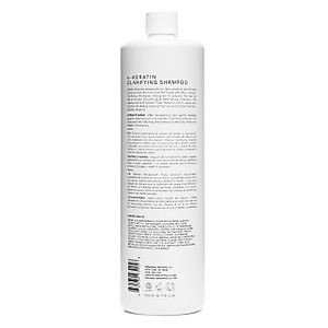 PETER COPPOLA a-Keratin Clarifying Shampoo - Gentle And Deep Cleansing Sulfate Free Shampoo Removes Build Up, Oils, And Excess Product From Hair And Scalp - Reduces Oily Hair (24 Fl Oz)