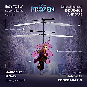 Disney Frozen Anna Motion Sensing IR UFO Ball Helicopter