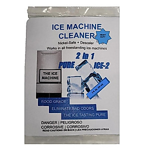 GLOB PRO SOLUTIONS Freestanding Ice Maker Machine Cleaner Compatible with 37050, 41978 U-line, Ice-O-Matic, Jenn Air, Blaze, Manitowoc, Marine Crescent